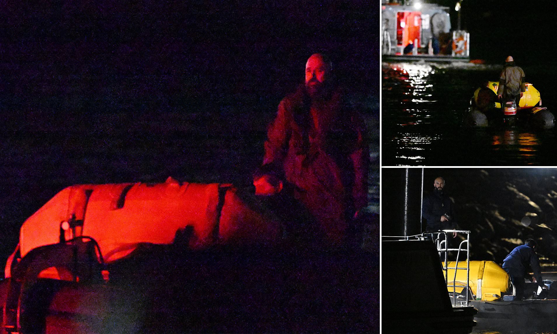 Nazi bomb taken out to sea and blown up after 800 people were forced ...