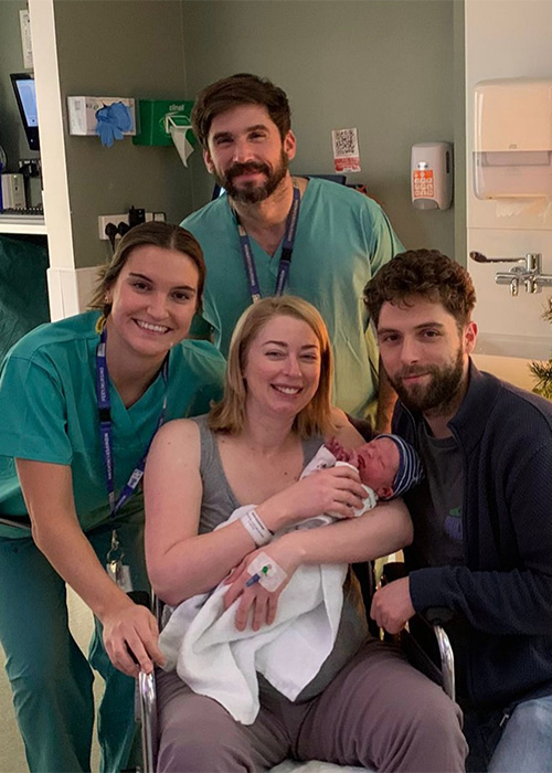 First baby of 2026 is born just seconds after midnight