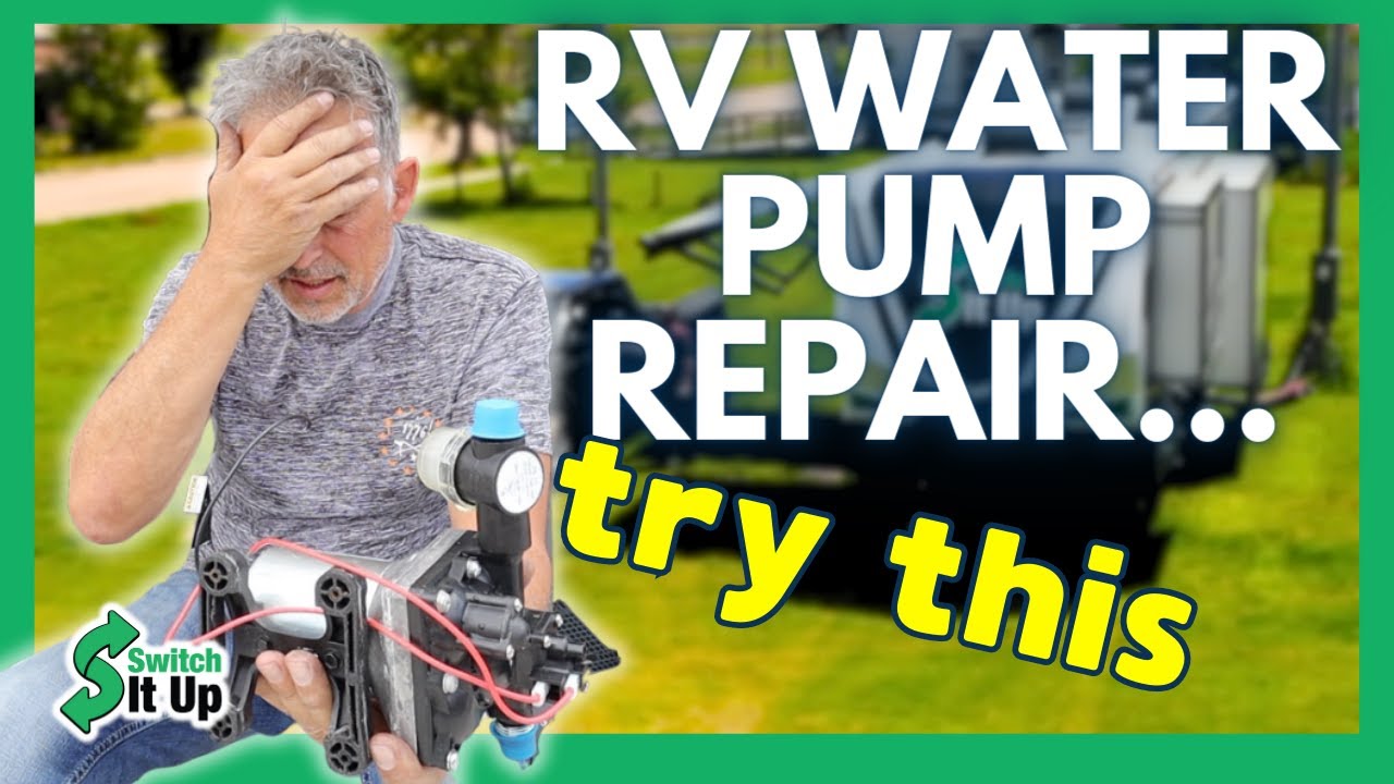 RV water pump problem & solution