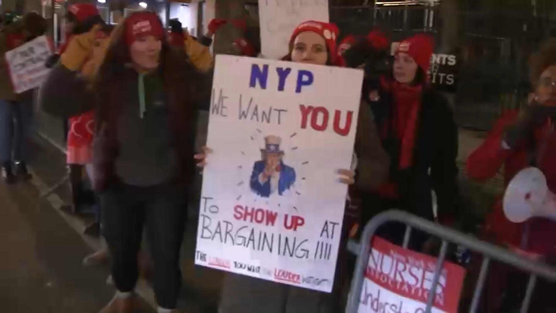NYC nurses' strike enters 5th day; no new contract negotiations Friday
