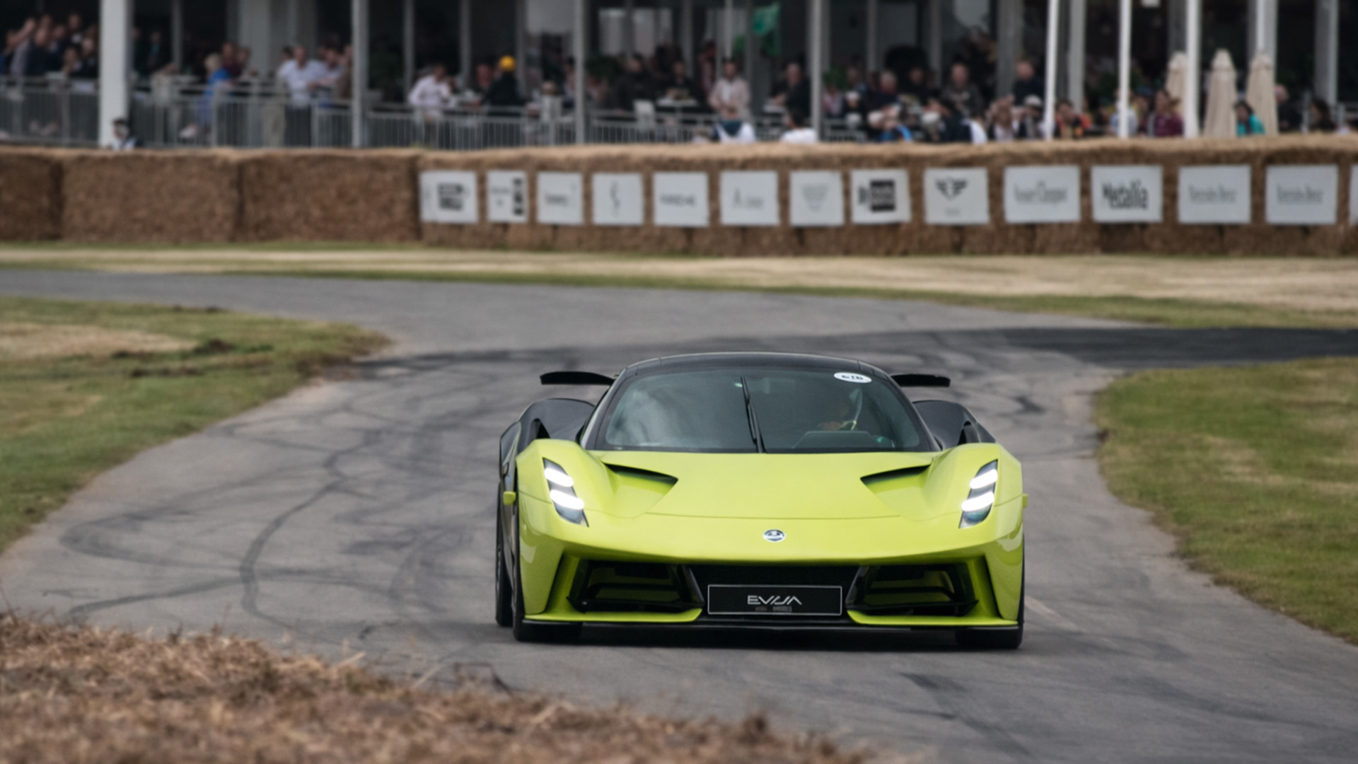 Luxury sports cars demonstrate powerful speed bursts
