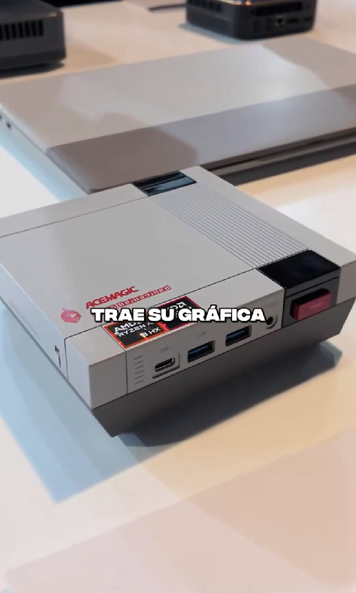 Mini PC gaming con estilo Super Nintendo devuelve el poder retro