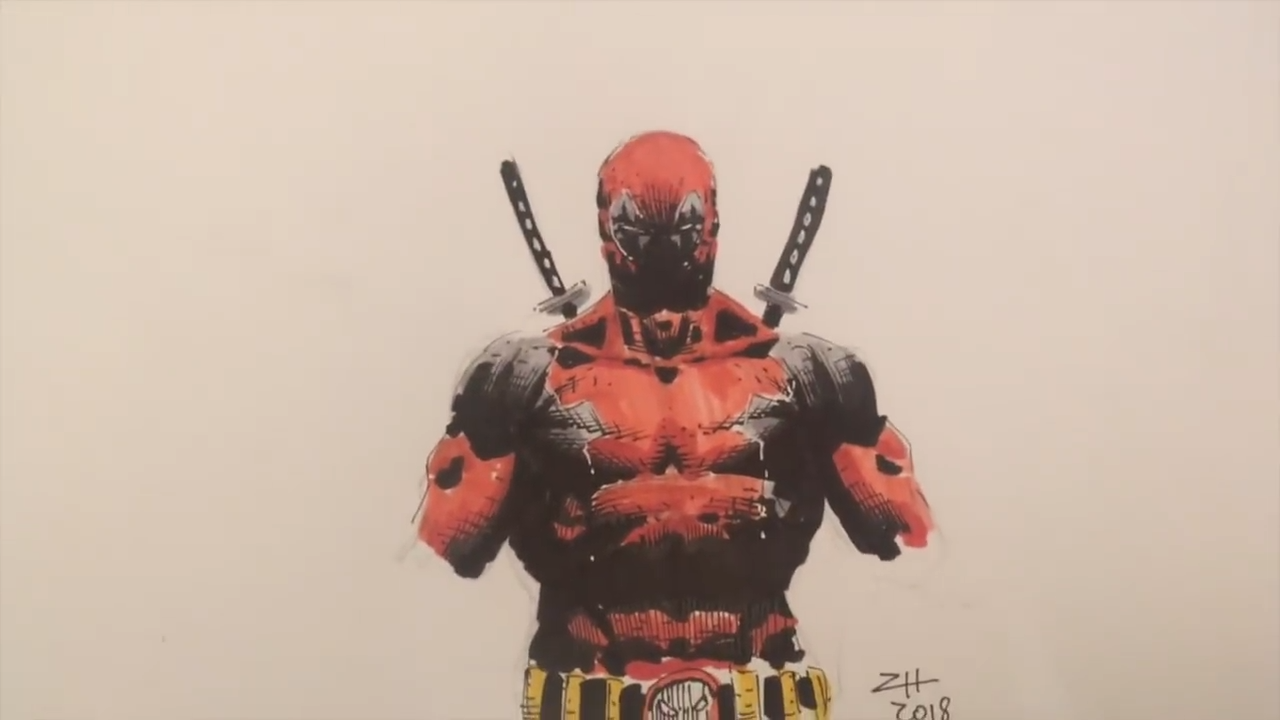 Can a pro left hand beat a noob right hand at drawing?