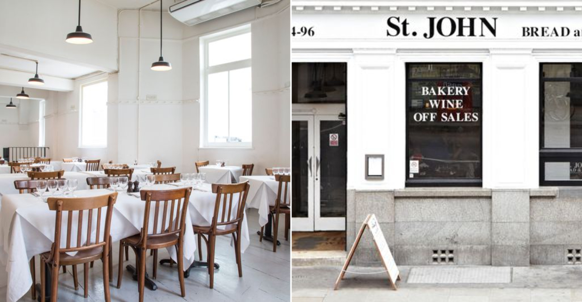 What makes St. John in London a favourite for classic British flavours