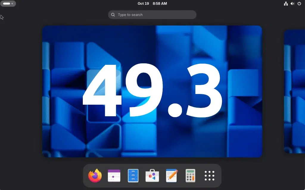 GNOME 49.3 llega como actualización de mantenimiento clave