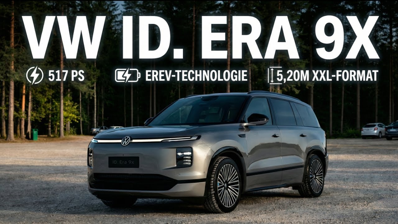 2027 VW ID. Era 9X enthüllt: So kommt das XXL-Elektro-SUV
