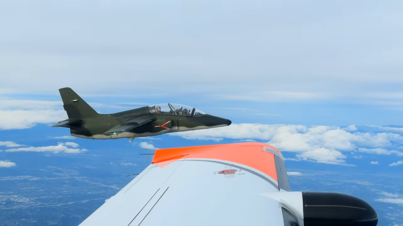 This single-engine plane flew around the world