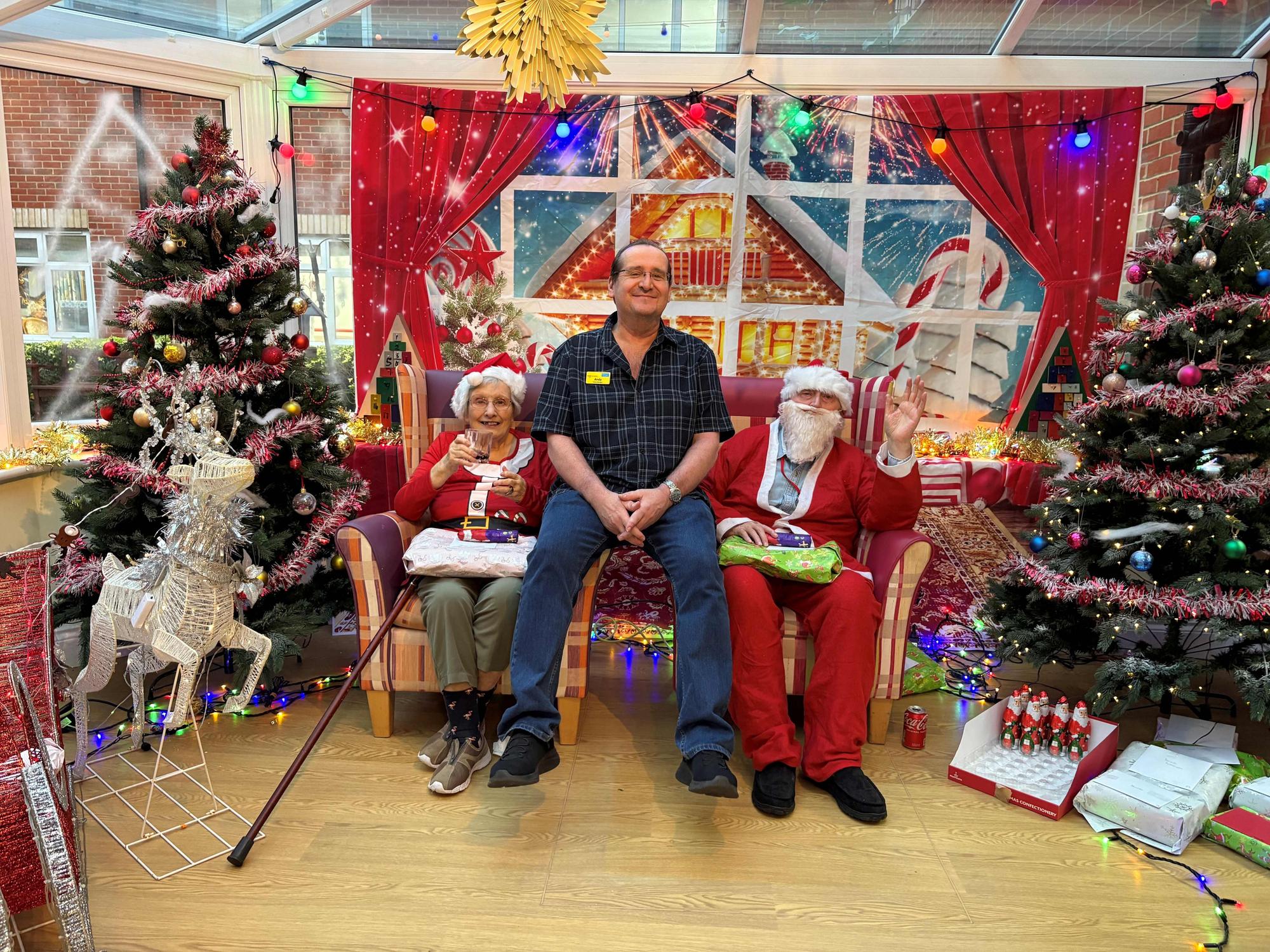 Christmas kept on giving at charity’s Bernard Sunley Care Home in ...