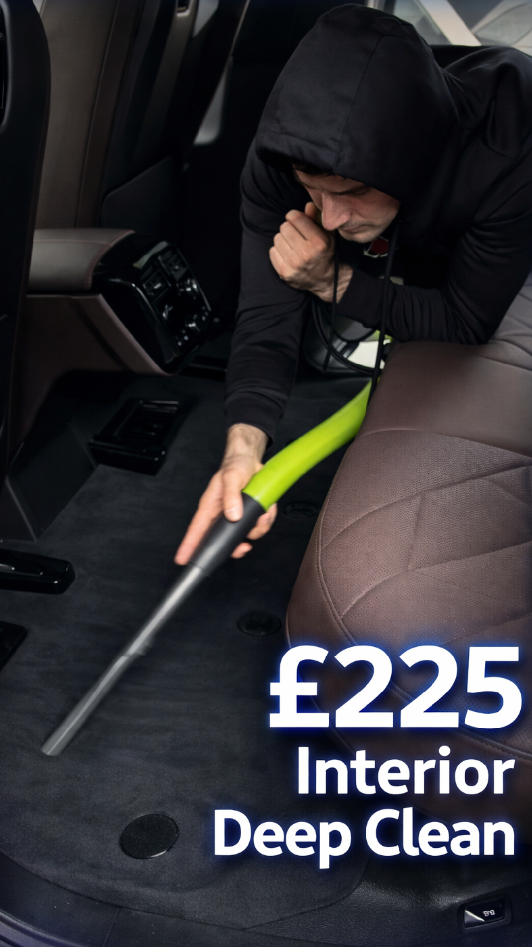 £225 interior deep clean - 3 hour car detailing transformation