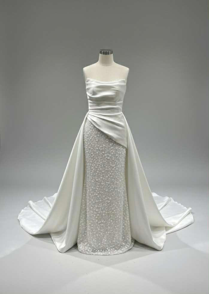 Paolo Benjamin Guico's wife, Rachel, was a modern bride in her elegant ...