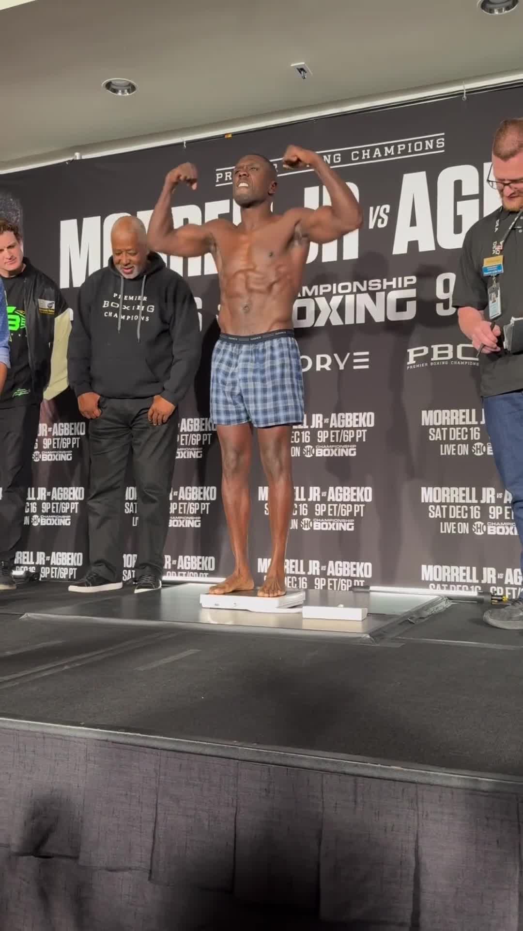 Andre Berto Weighed In Ripped and Ready, See u Tomorrow 💪🏾