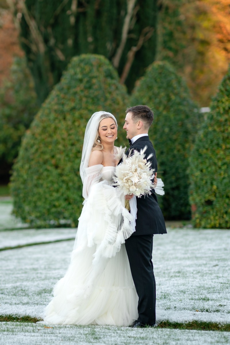 A winter wonderland: Aoife & Adam's magical Tankardstown House wedding