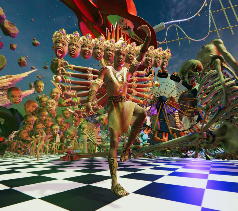 Tanz der Avatare in einer verstörenden Welt