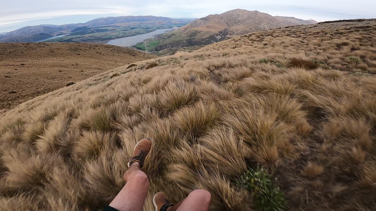 Speed flying in New Zealand
