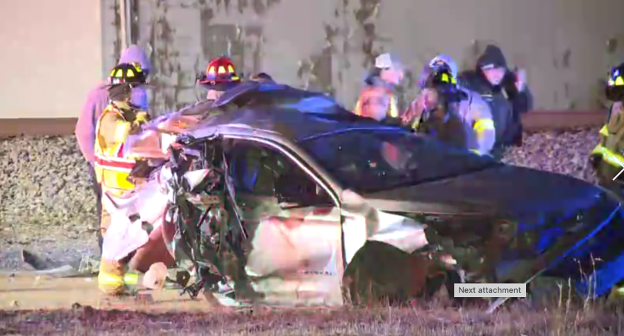 Train collides with car in Millington: Reports