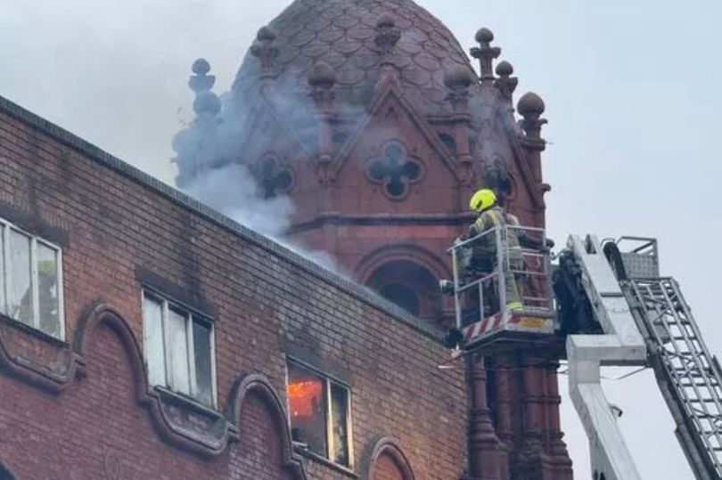 Major Birmingham tower block blaze causes chaos as firefighters swarm ...