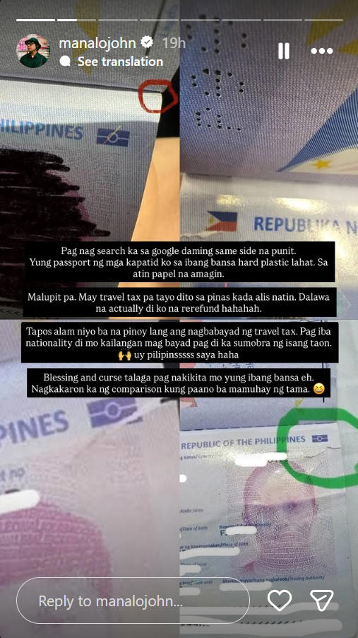 John Manalo expresses frustration after being offloaded over ‘minor ...