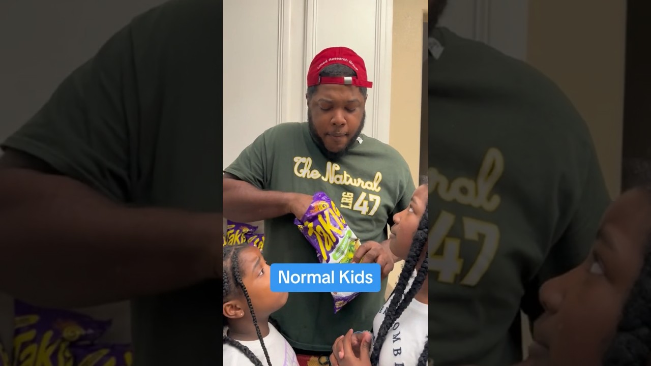 How different people ask for snacks