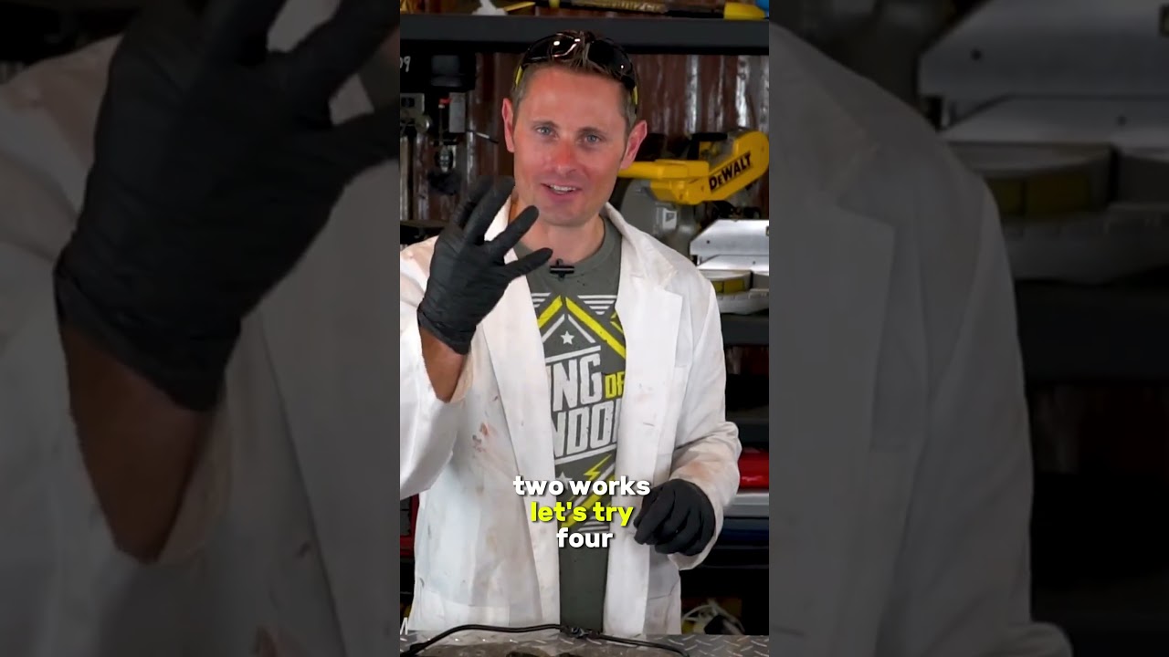 How a mad scientist starts a barbecue in extreme style