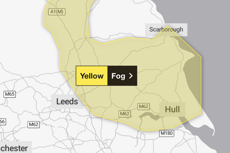Met Office issue weather warning as flights may be cancelled - full ...