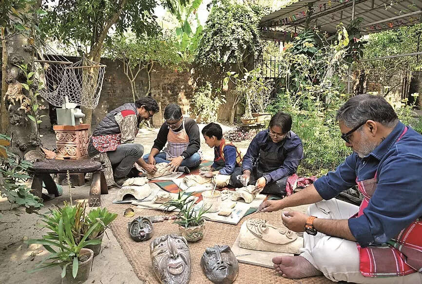 Ceramic, cyanotype, clay imprints: Discover creativity in spaces beyond ...