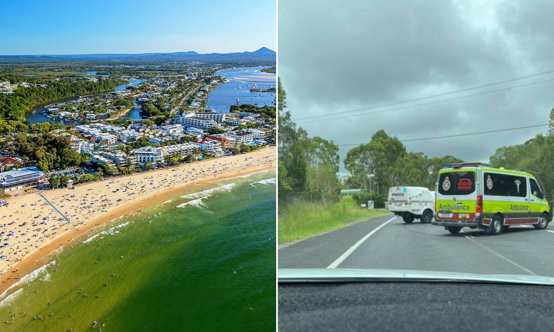 Cops descend on popular beachside suburb after reports of 'shots being ...