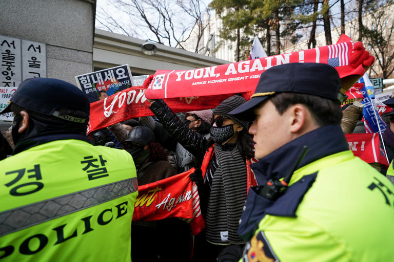 A South Korean court sentences Yoon to 5 years in prison on charges ...