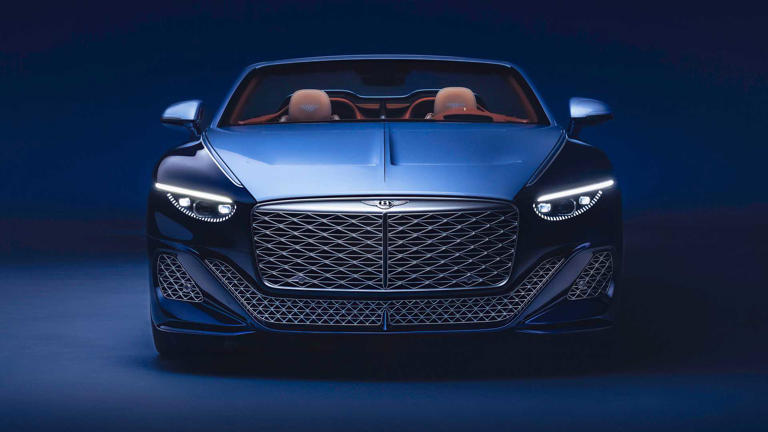 Bentley shows off new features in special Batur convertible