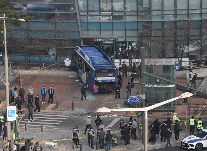 Site of bus accident