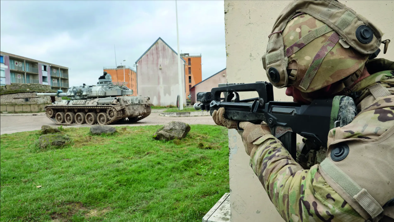 The troops on high alert to fight alongside Nato