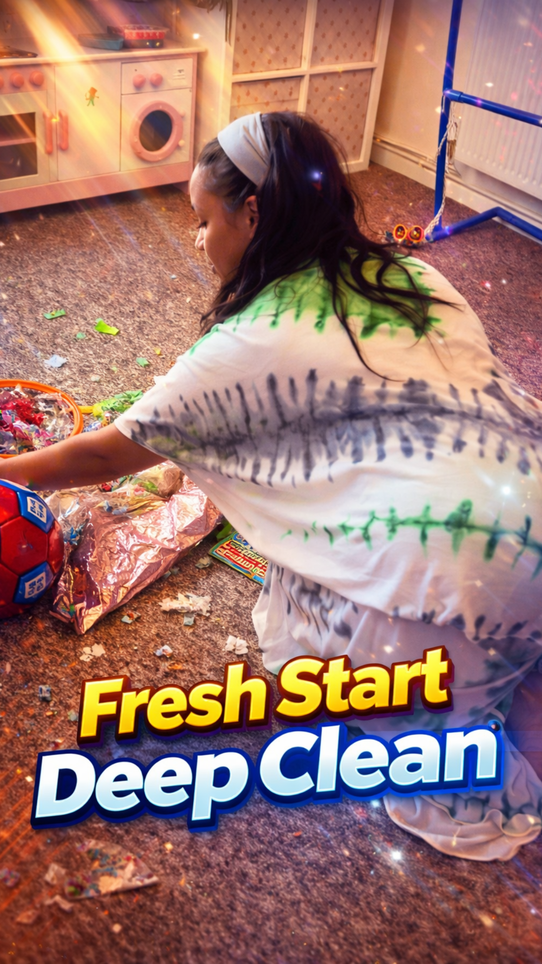 Home cleaning motivation for a fresh start