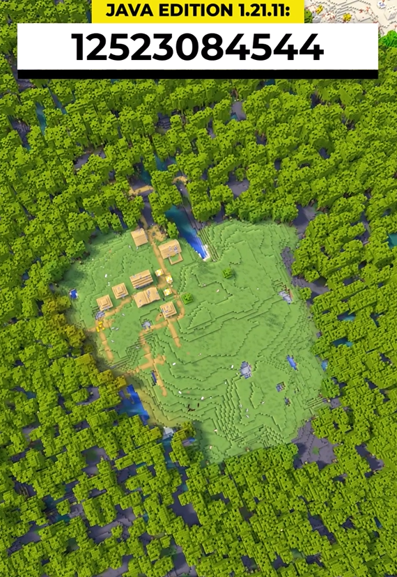 Why this Minecraft seed has an abandoned village | World generation ...