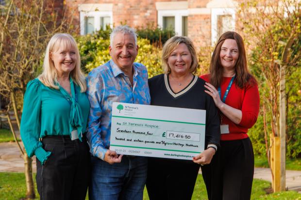 Tribute to golf day couple whose drive raised £300,000 for Darlington ...