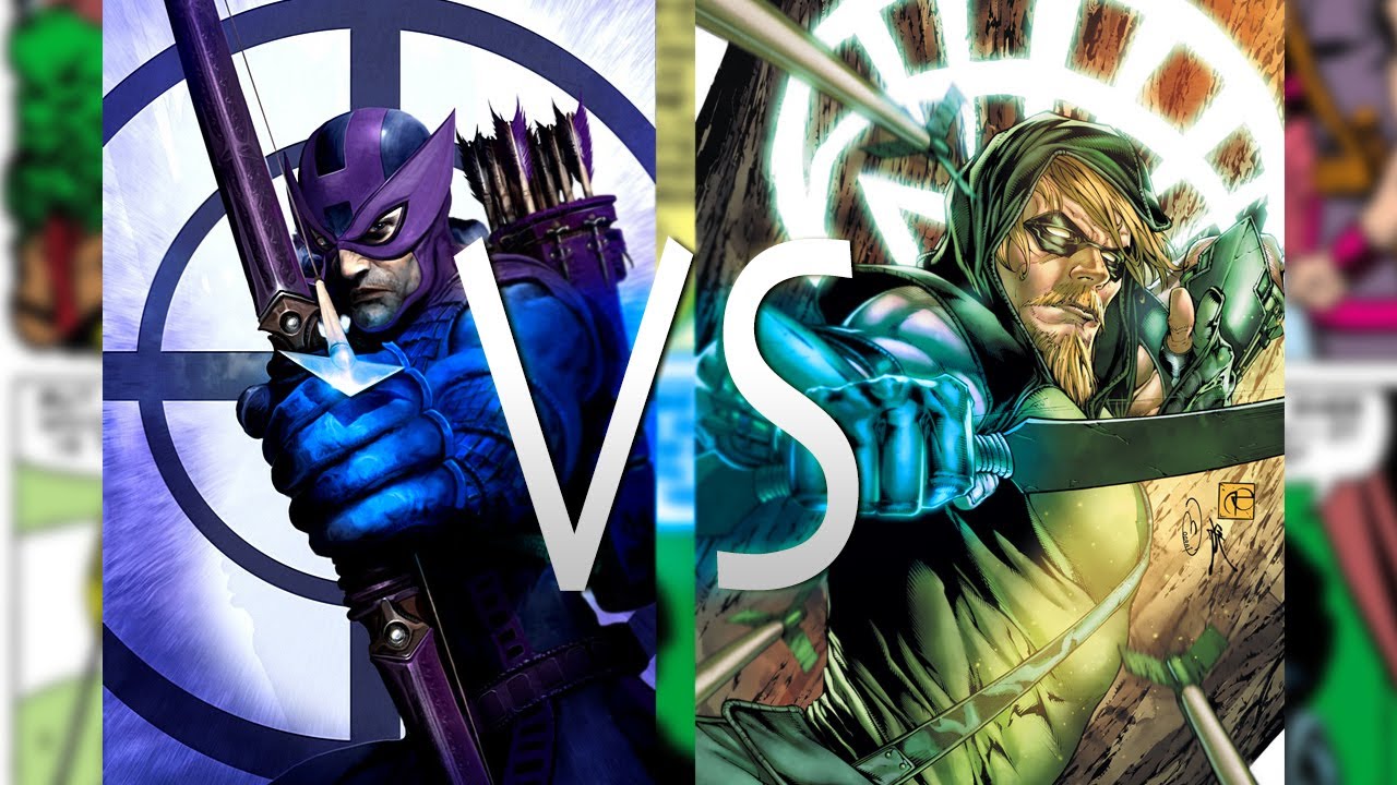 Green Arrow vs Hawkeye: Epic battle