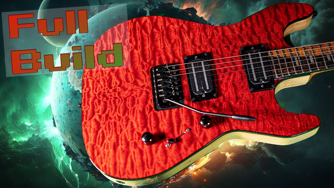 Building a guitar with meteorite pickups | Materials, design, and sound