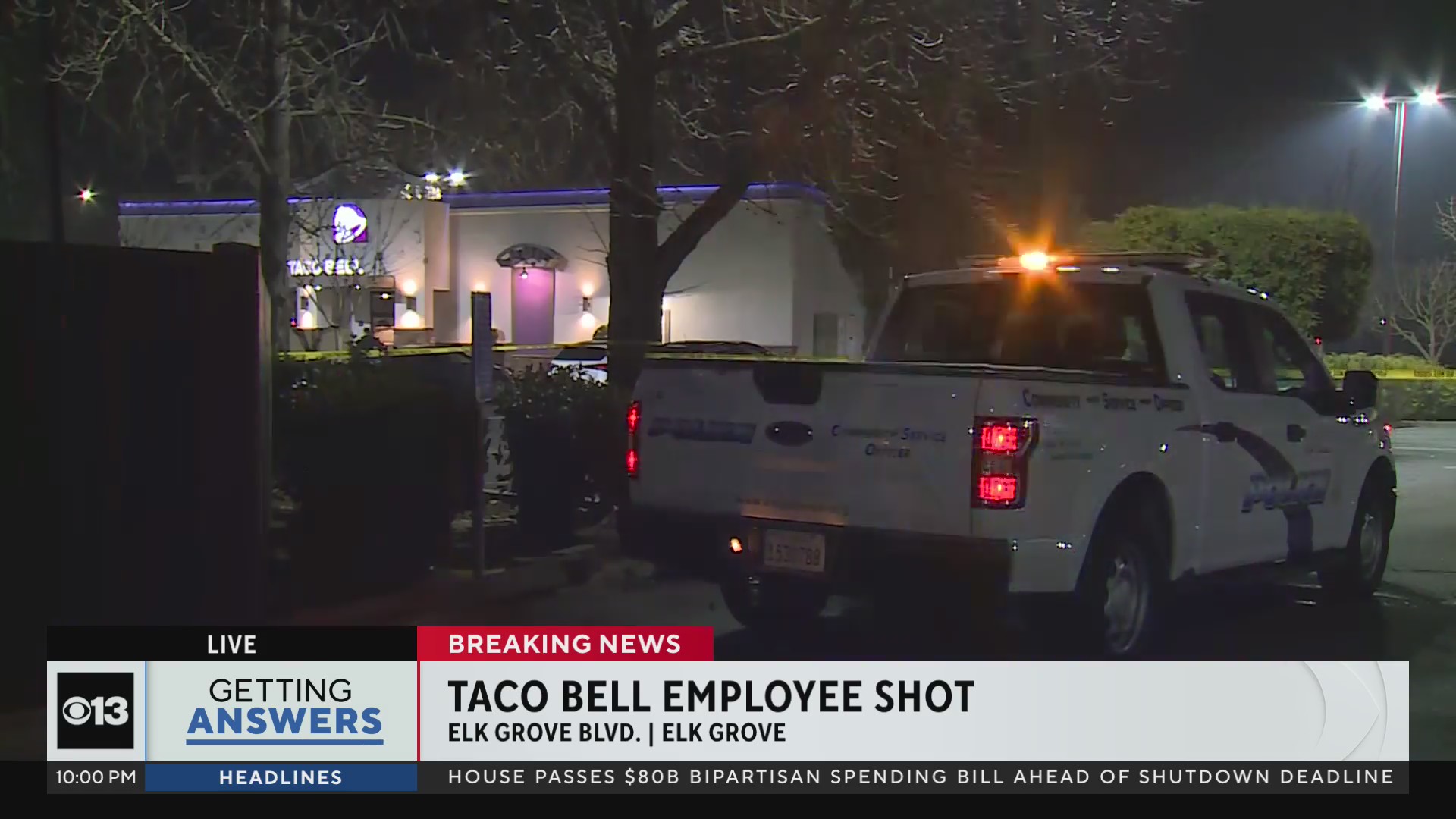 Elk Grove police respond to reported Taco Bell shooting