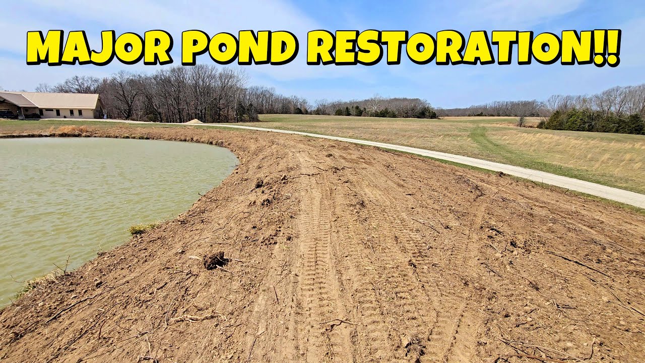 Missouri Ozarks pond transformation: Episode 8 progress