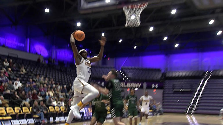 UAlbany rolls to 16-point victory over Binghamton