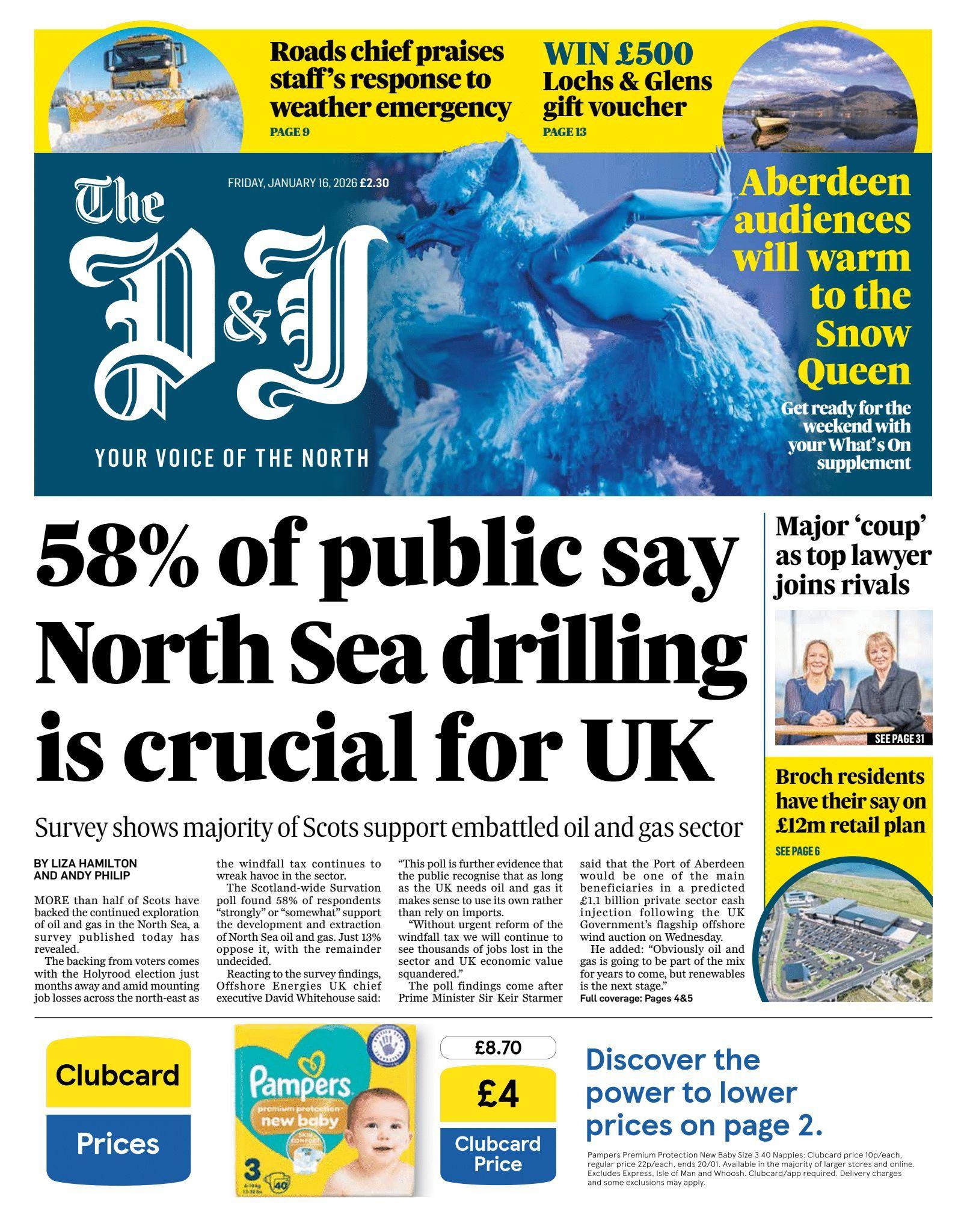 Scotland's papers: Jenrick defects to Reform and new cultural hub