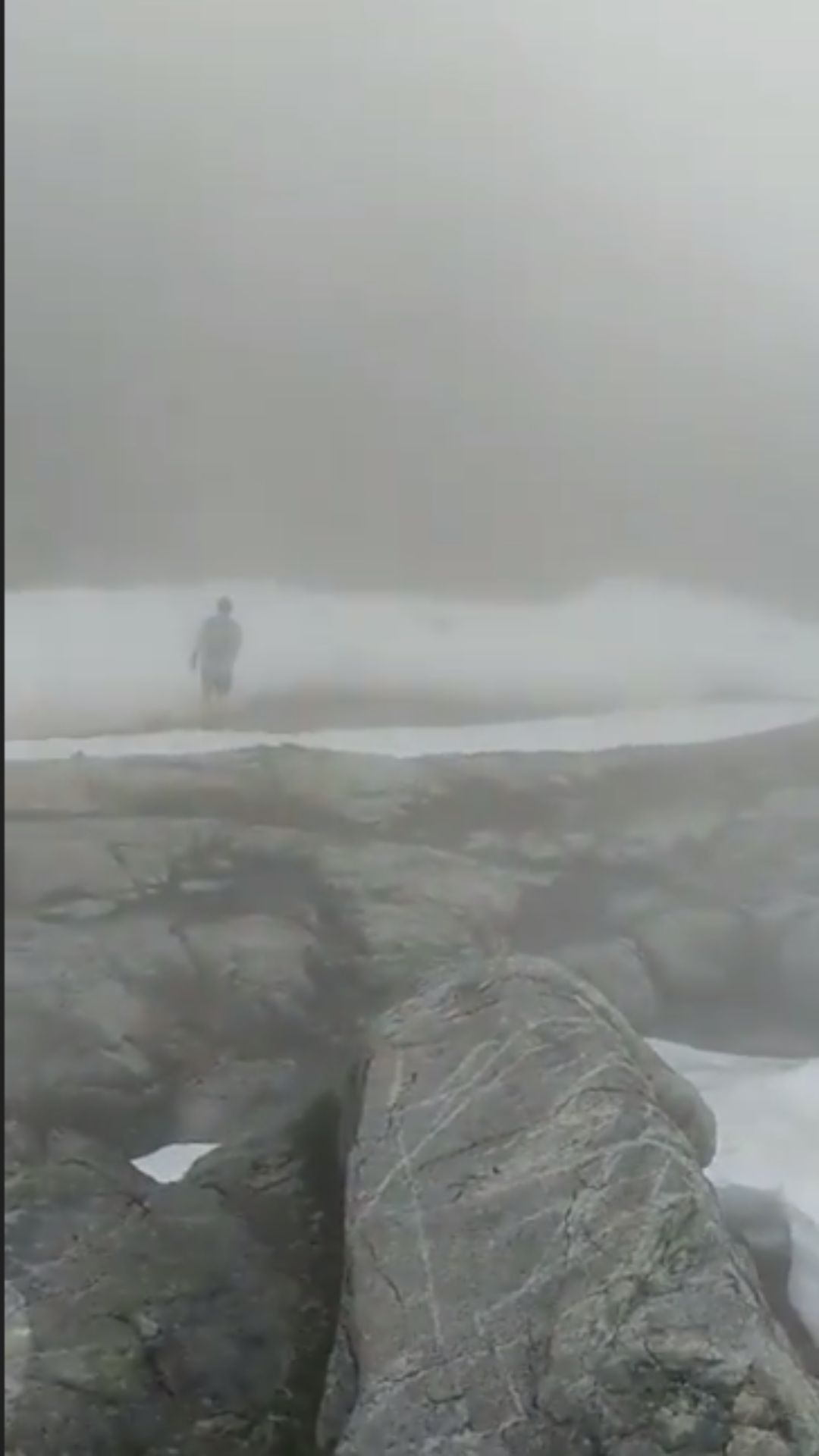 Foggy moments in the mountains that feel unreal