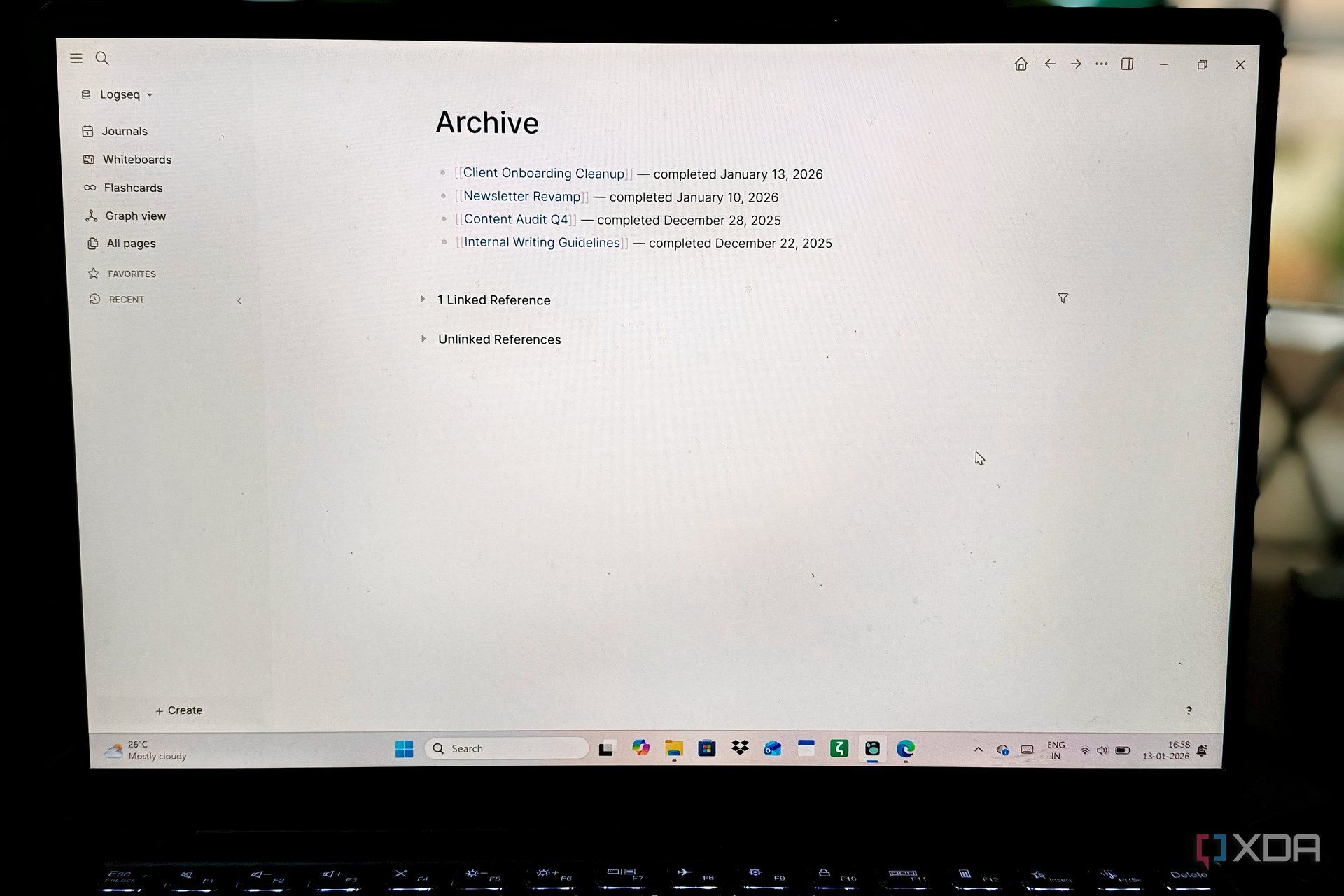 Here's the simplest Logseq setup for people who hate complex PKM systems