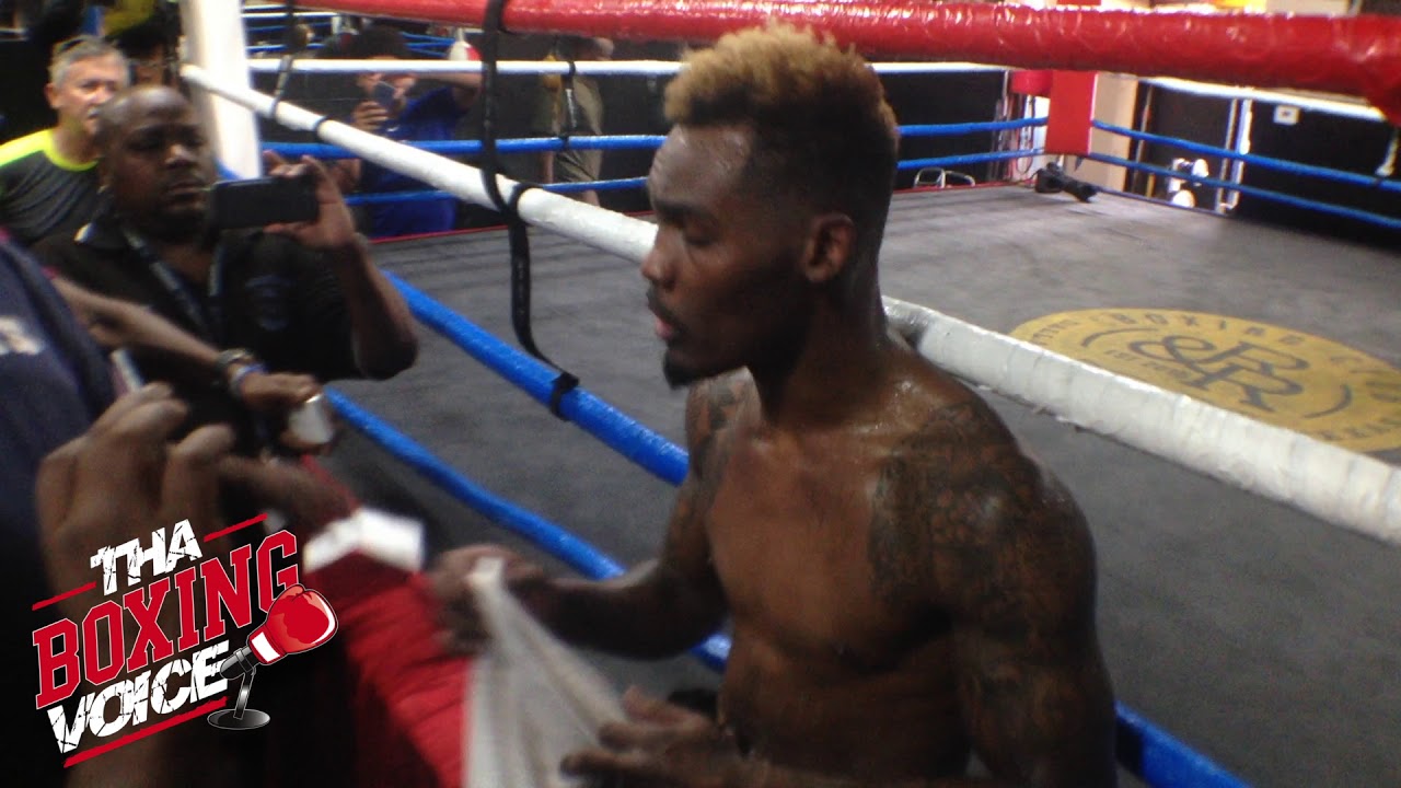 Jermell Charlo talks about training w/Errol Spence Jr.
