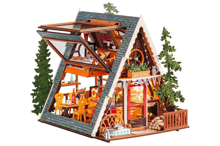 This Tiny House Puzzle Lets You Build Your Very Mini Own Cabin Hideaway ...