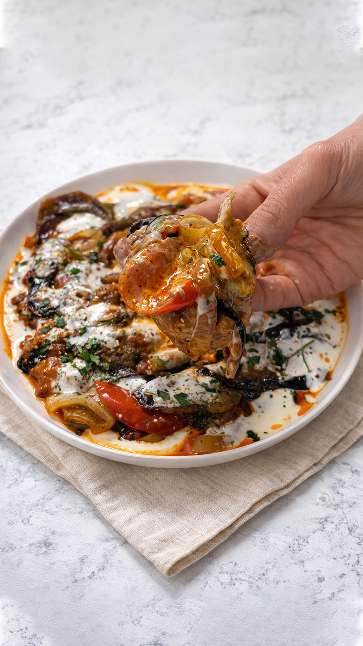 Looking for a vegan borani banjan recipe?
