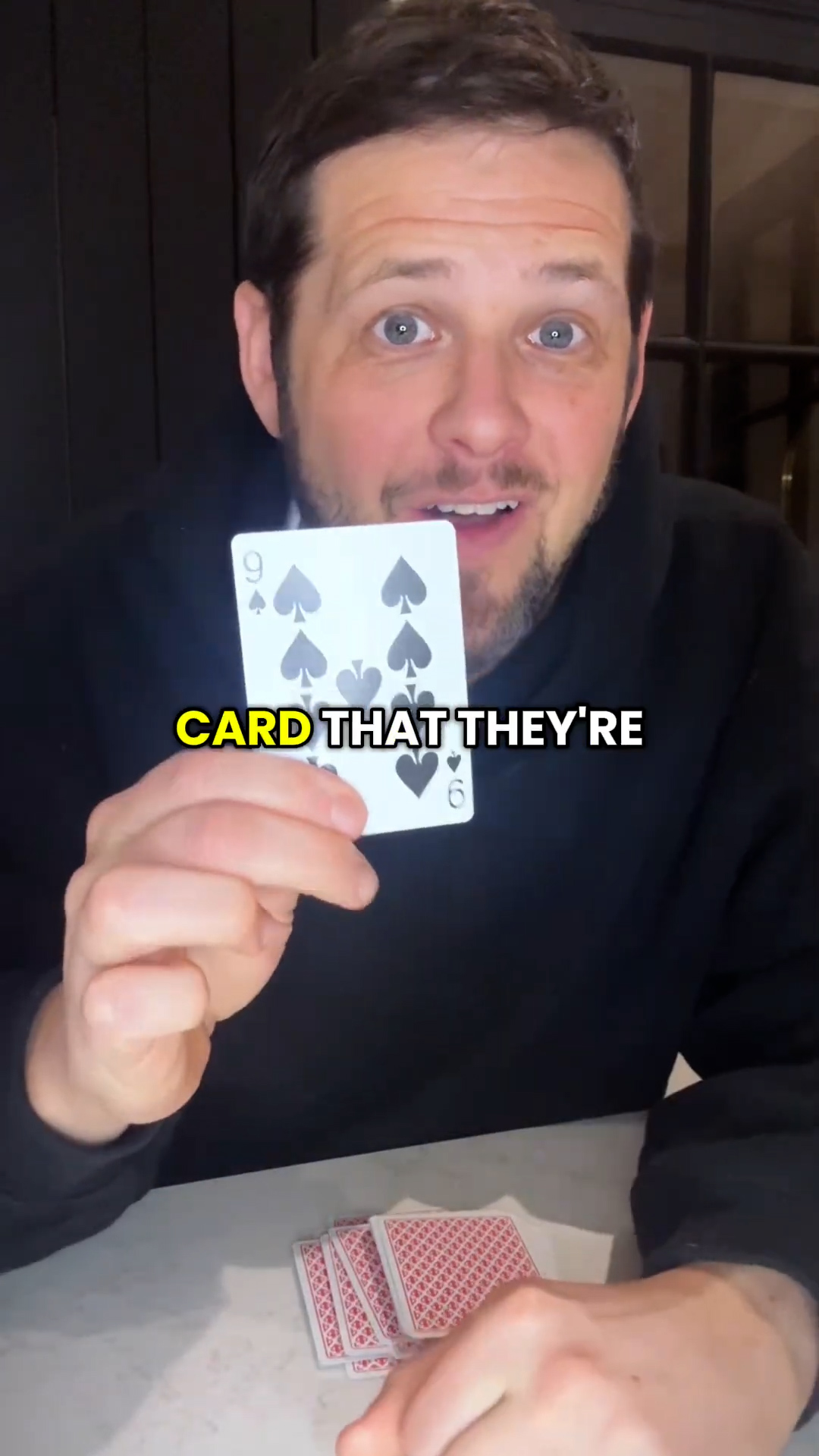 You don’t need skill for this card trick