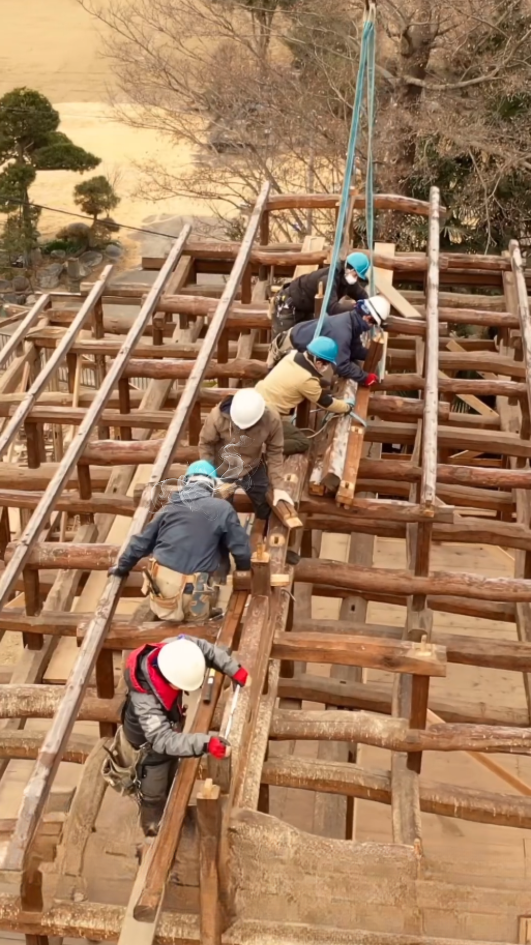 Inside traditional Japanese architecture craftsmanship