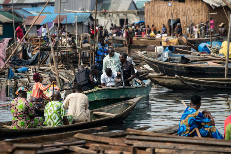 Demolitions cast adrift residents of Africa's biggest floating slum