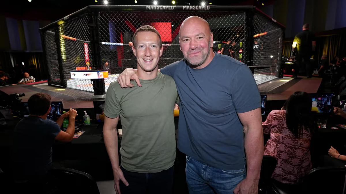 Acuerdo histórico entre la UFC y Mark Zuckerberg: Meta pondrá nombre al ...