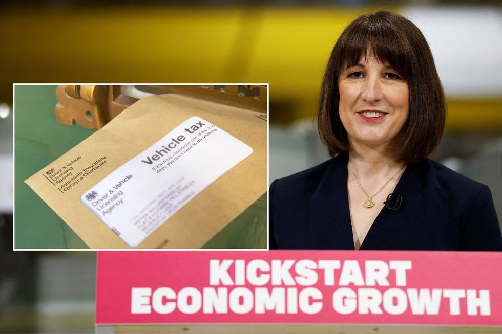 Rachel Reeves's car tax set to cost Britain 120,000 vehicles as ...