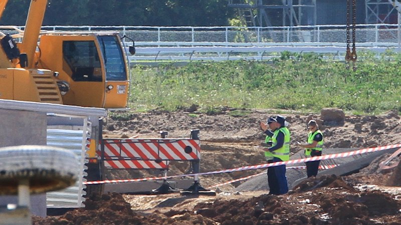 Two men fatally crushed at Eagle Farm due to 'safety failure'